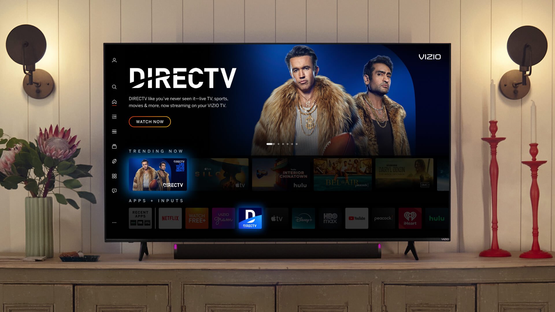 The DIRECTV App is now available on VIZIO Smart TVs